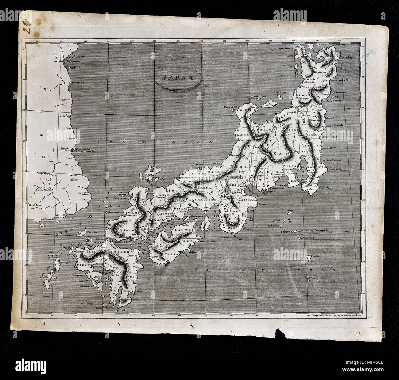 Nippon map hi-res stock photography and images - Alamy