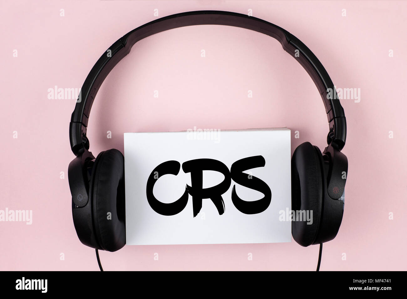 Handwriting text Crs. Concept meaning Common reporting standard for ...