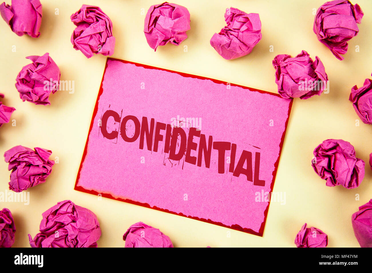 Confidentiality agreements hi-res stock photography and images - Alamy