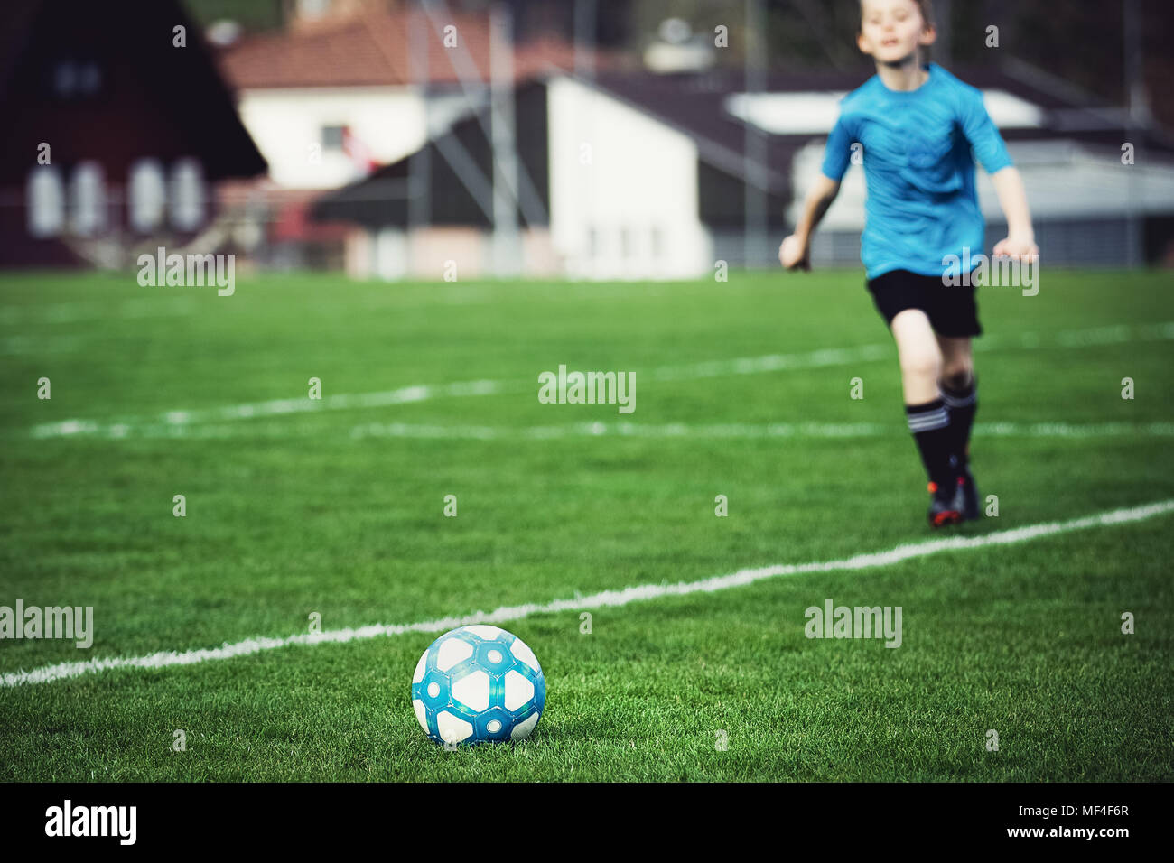 Kicking Football Foot High Resolution Stock Photography and Images - Alamy