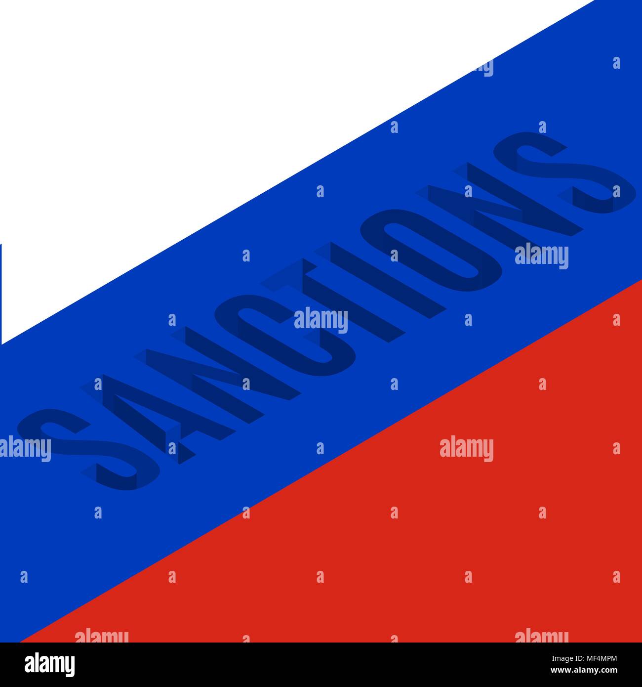 Background with 3d text of the sanction, vector illustration Stock ...