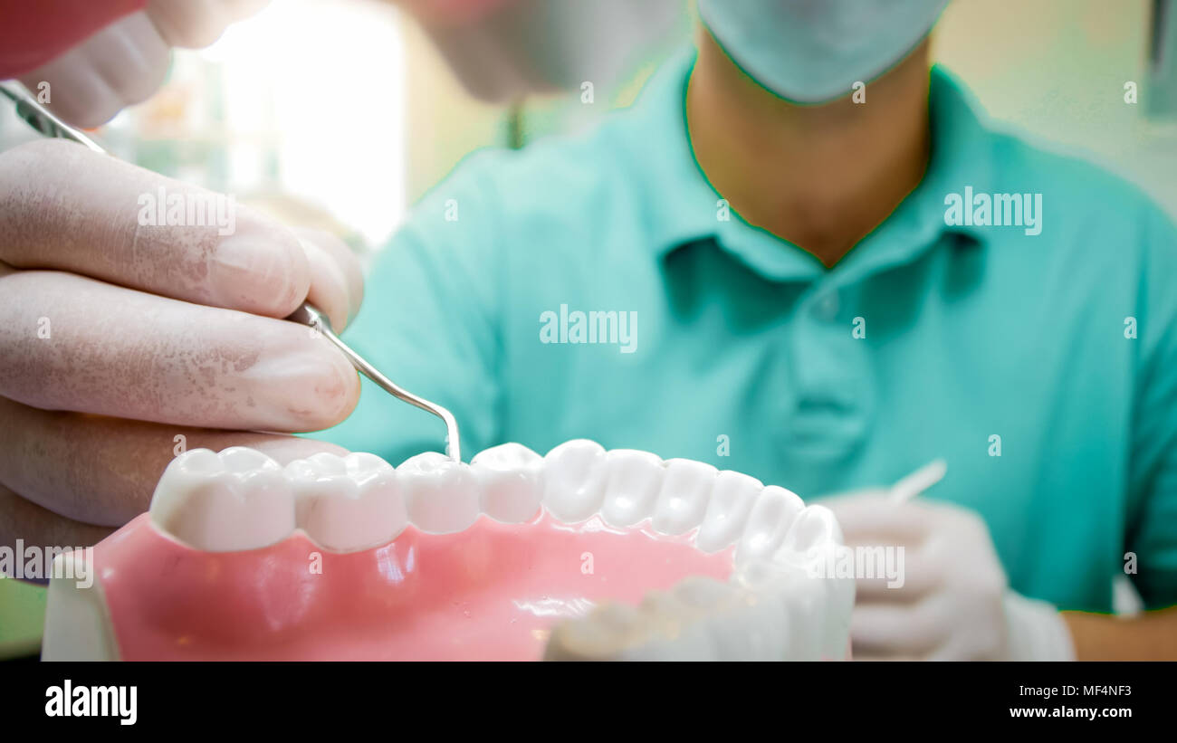 View inside of mouth dentist hi-res stock photography and images - Alamy