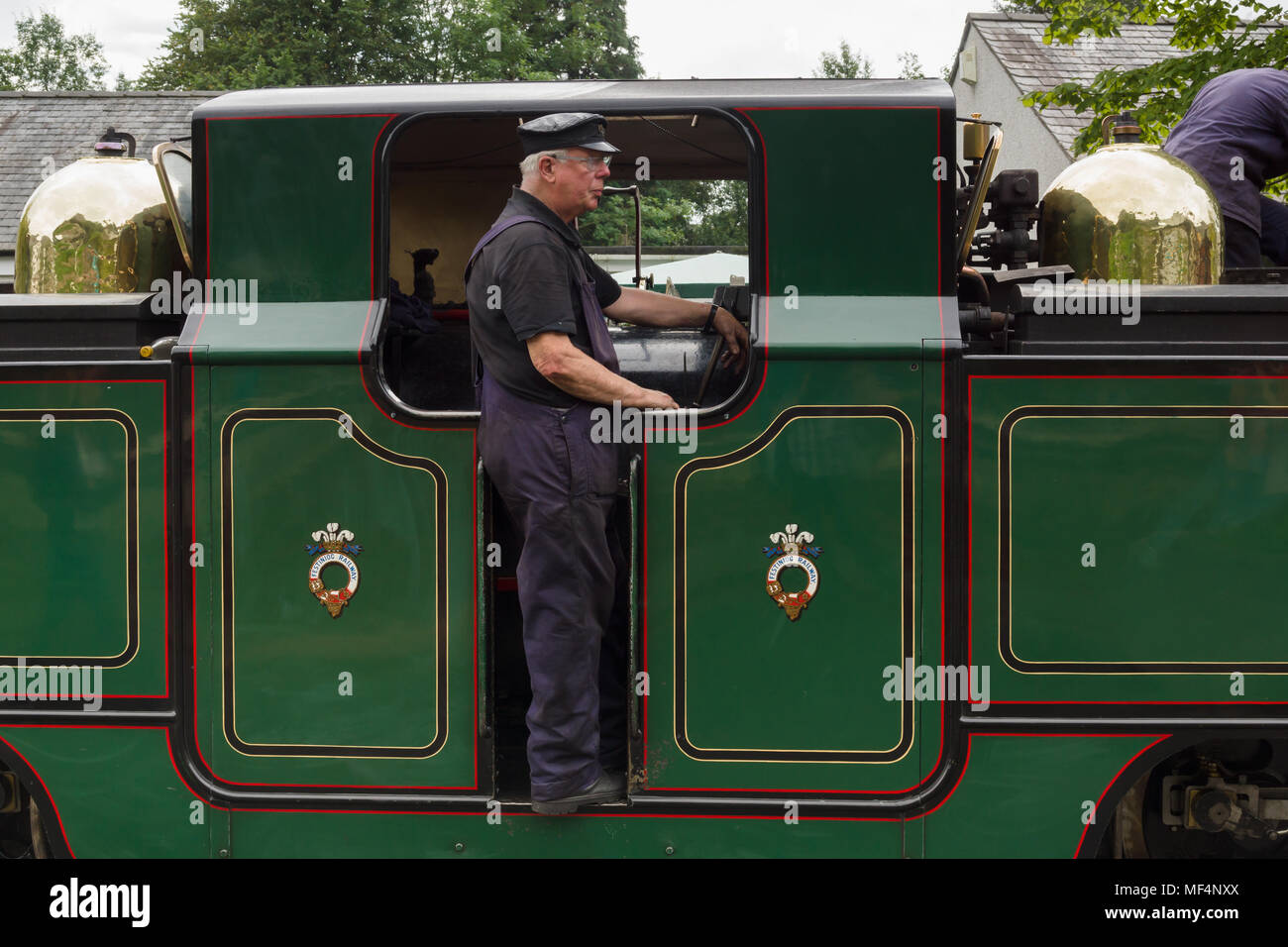 Footplate of british steam locomotive hi-res stock photography and ...