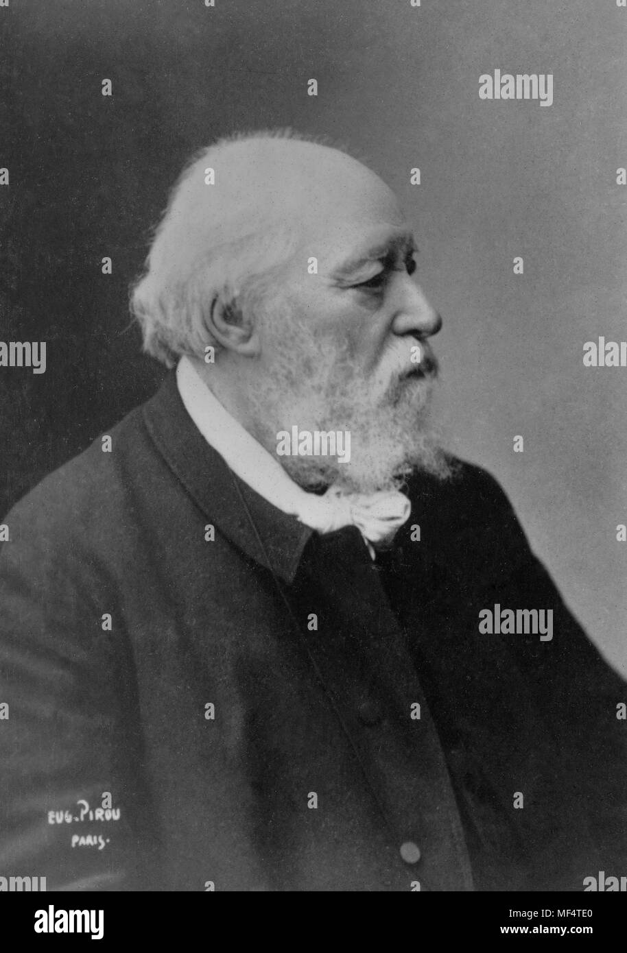 Portrait of Louis Francais ( 1814 - 1897 ) French painter - photography ...