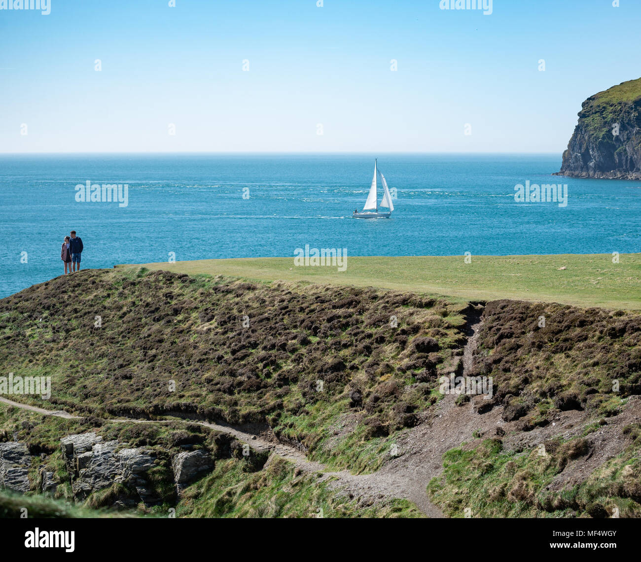 The isle of man coastal path hi-res stock photography and images - Alamy