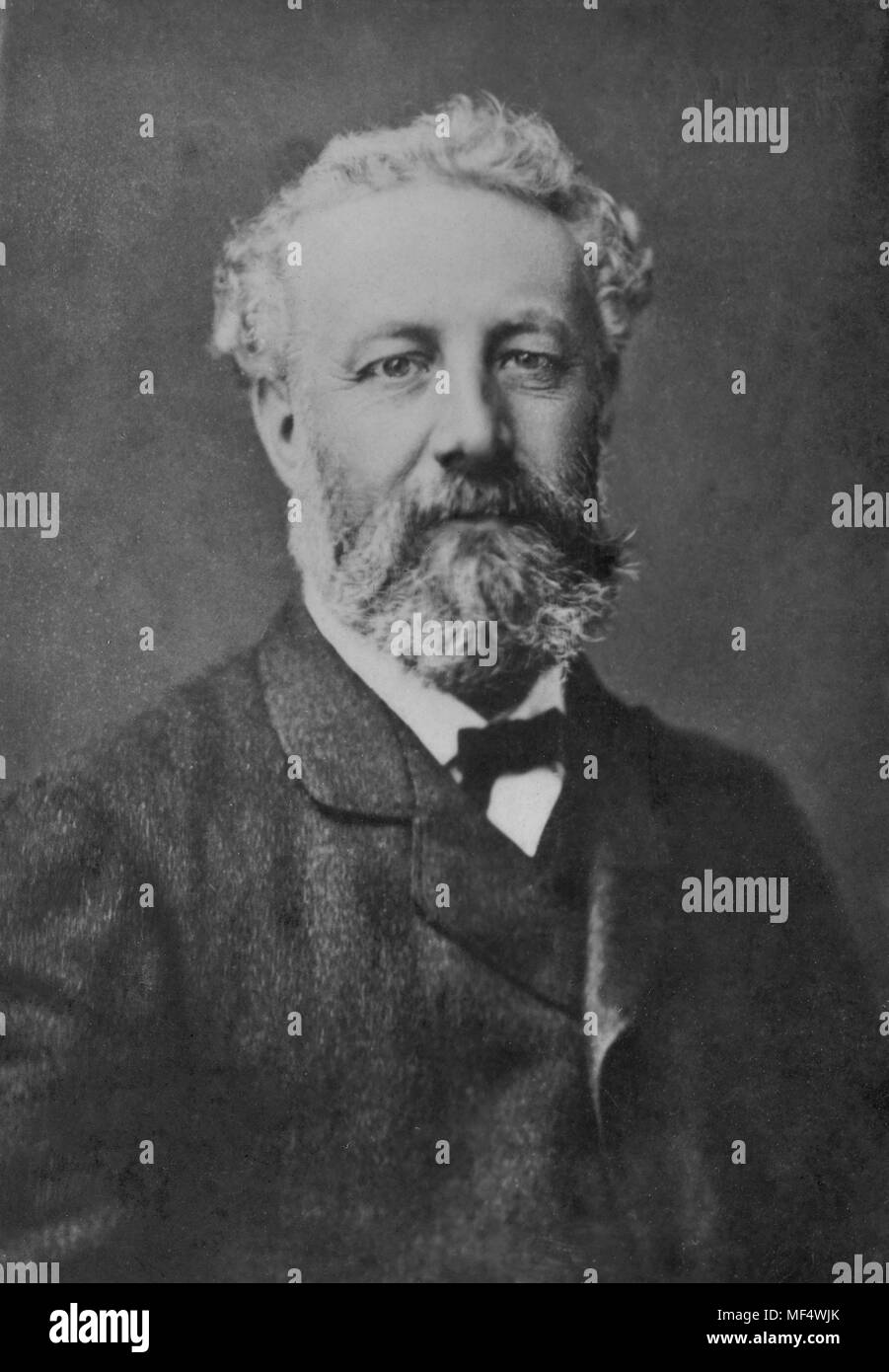 Portrait of Jules Verne ( 1828 - 1905 ) French writer - anonymous ...