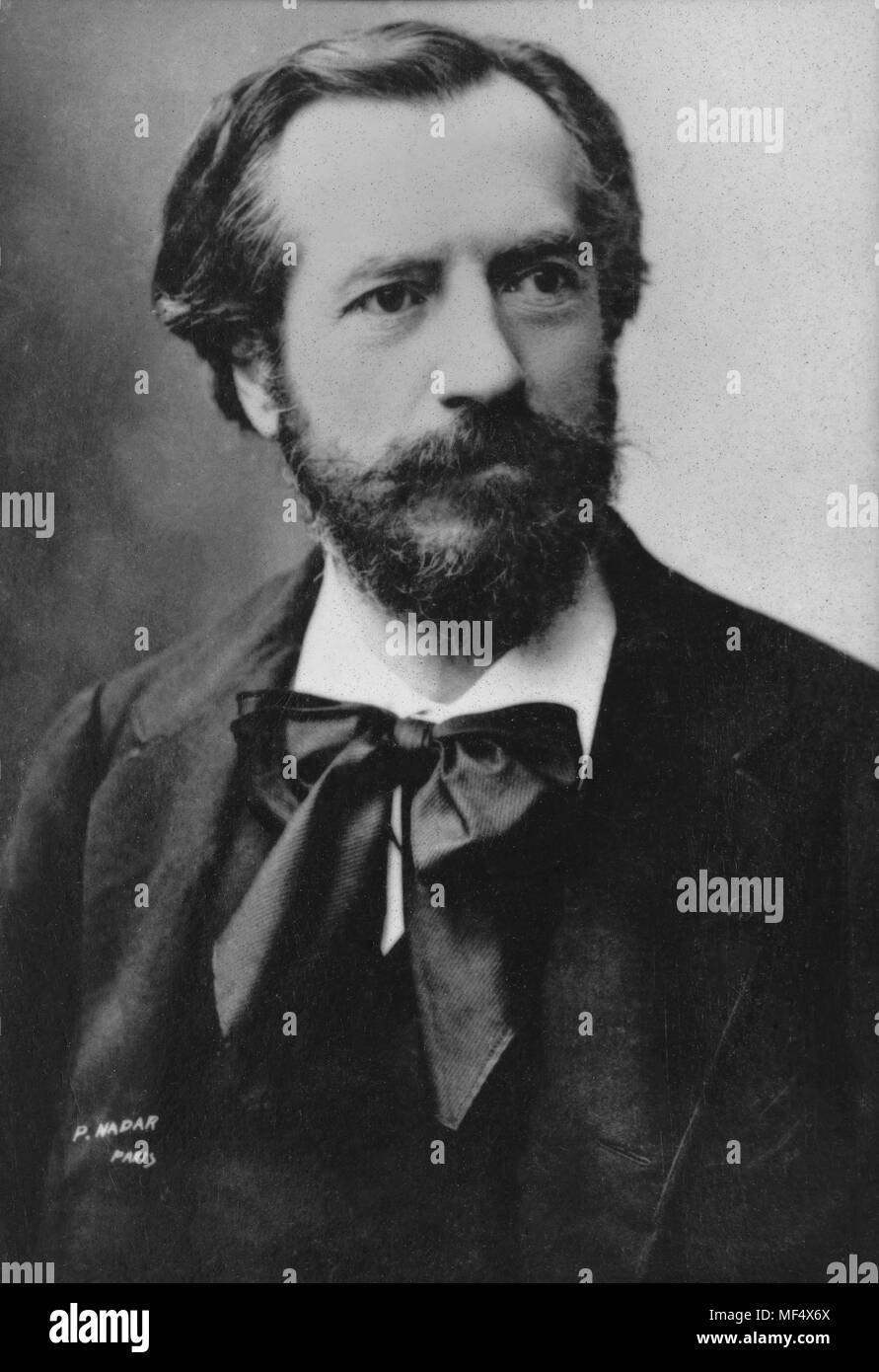 Portrait of Auguste Bartholdi ( 1834 - 1904 ) French sculptor ...