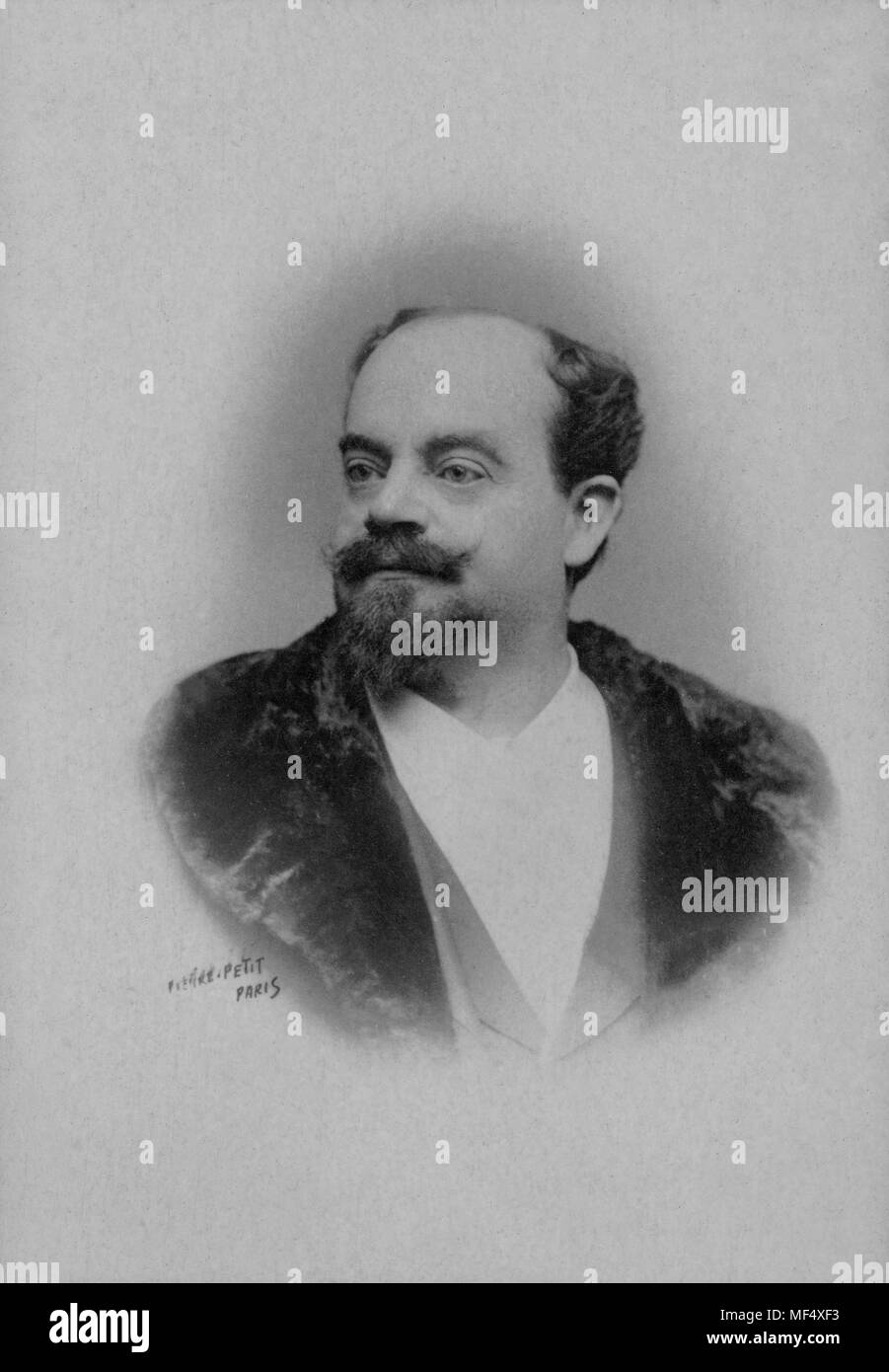 Portrait of Gabriel Ferrier ( 1847 - 1914 ) French painter ...