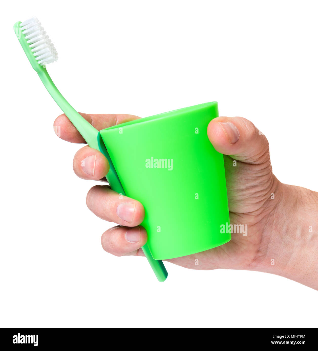 Hold toothbrush hi-res stock photography and images - Alamy