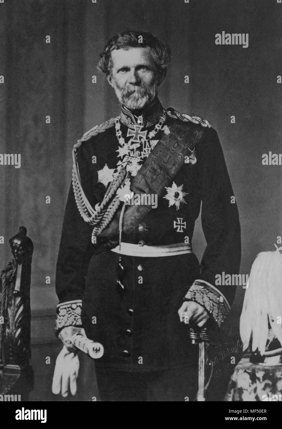 Portrait of the Feld Marshal Karl of Manteuffel ( 1809 - 1885 ...