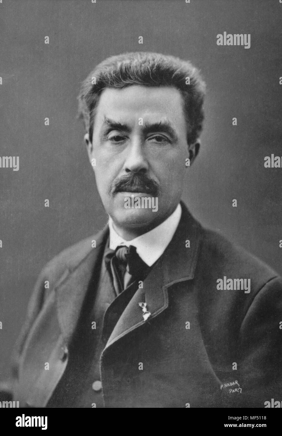 Portrait of Emmanuel Fremiet ( 1824 - 1910 ) French sculptor ...