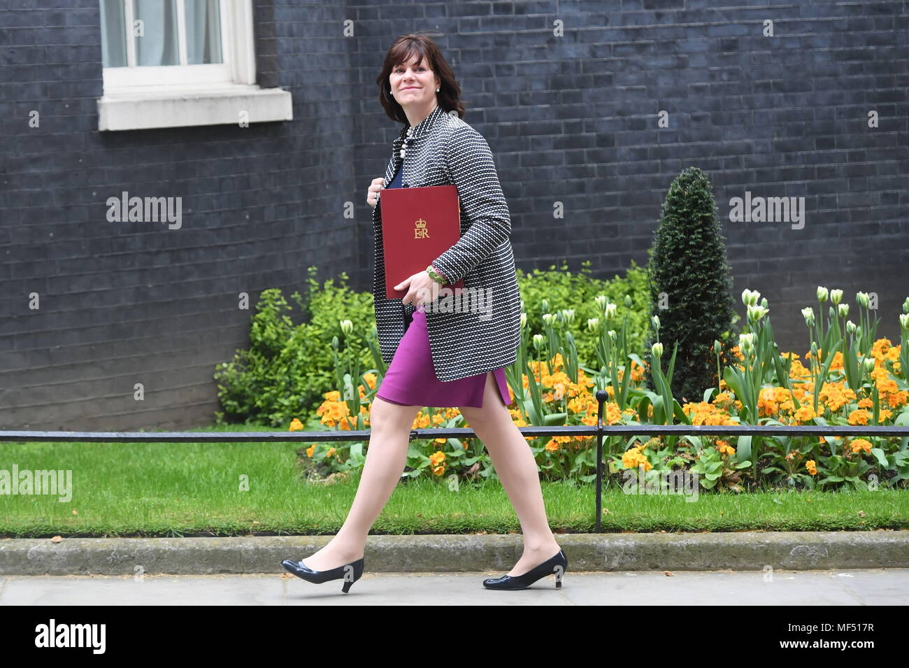 Minister of State for Energy and Clean Growth, Claire Perry arrives in ...