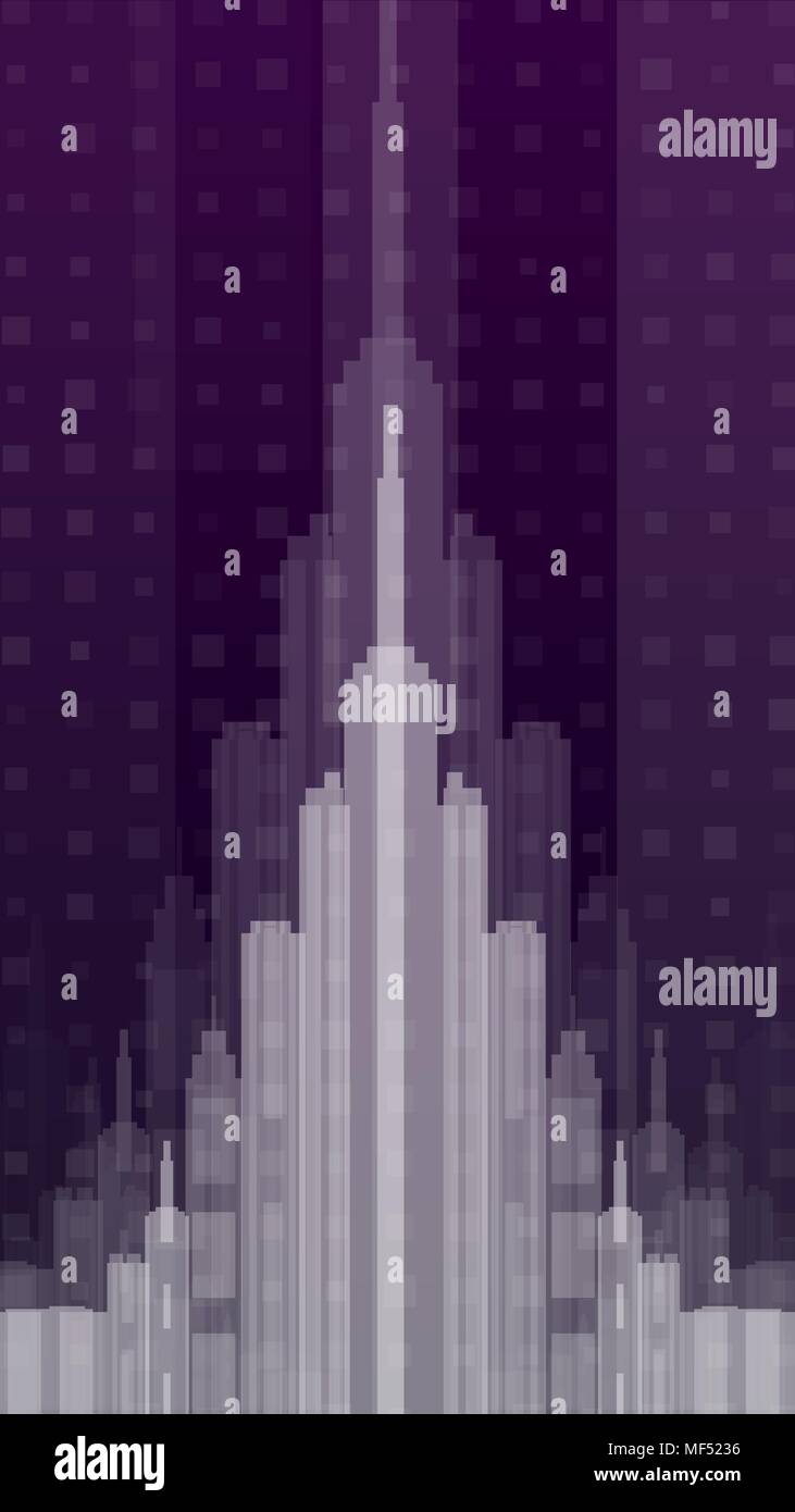 Downtown backdrop Stock Vector Images - Alamy