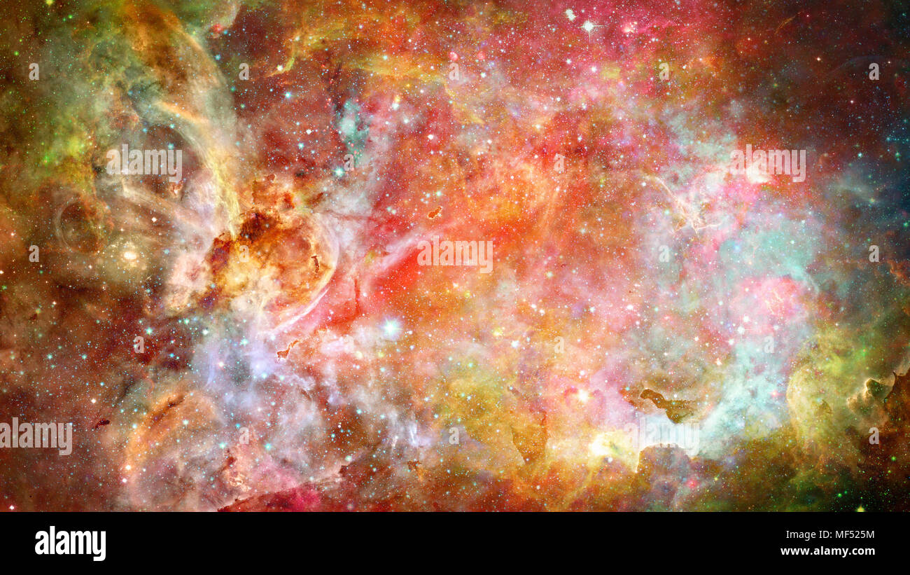 Nebula and stars in deep space, mysterious universe Stock Photo - Alamy