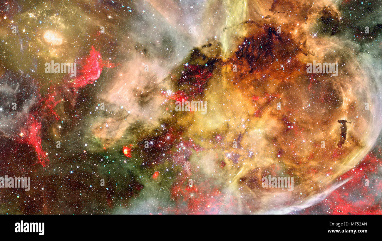 Starry outer space. Elements of this image furnished by NASA Stock ...