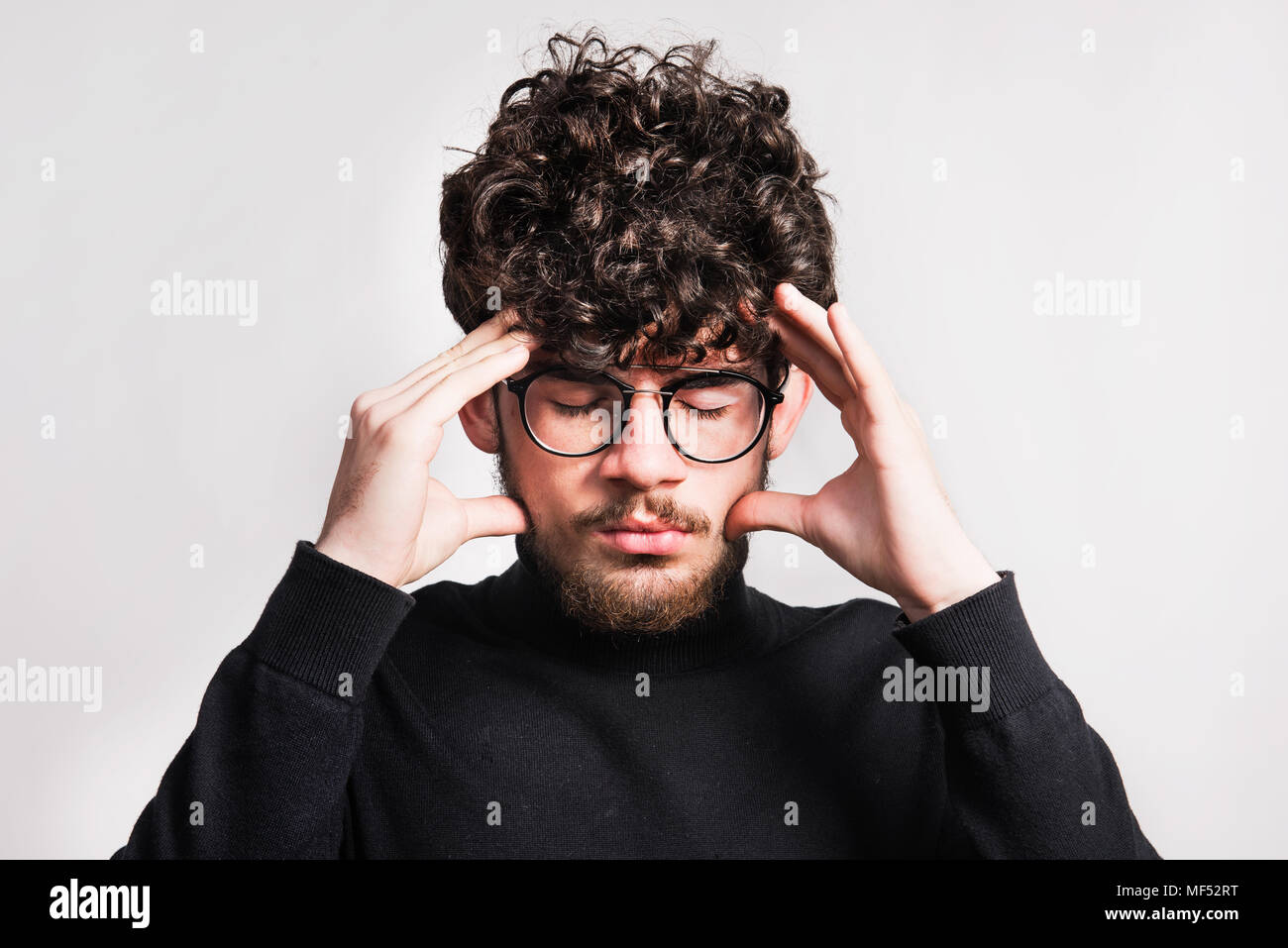 Attractive man pain in hi-res stock photography and images - Alamy