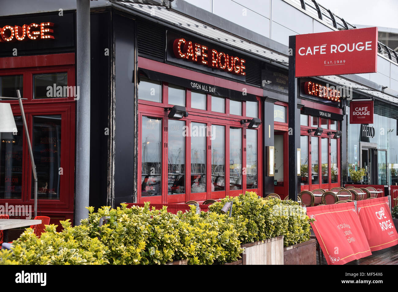 Brighton, United Kingdom - March 28 2018: The Frontage and entrance to ...