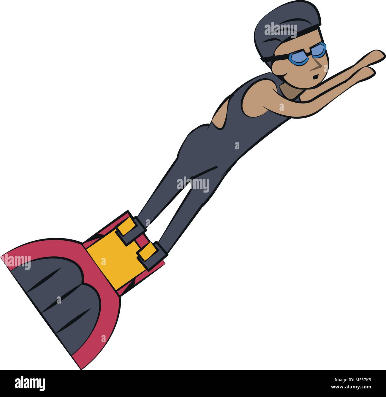 Freediving Water sport Stock Vector Image & Art - Alamy