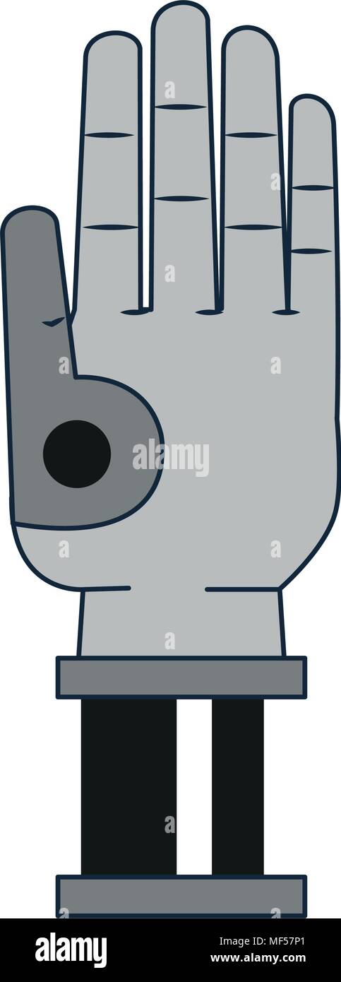 Bionic hand Stock Vector Images - Alamy