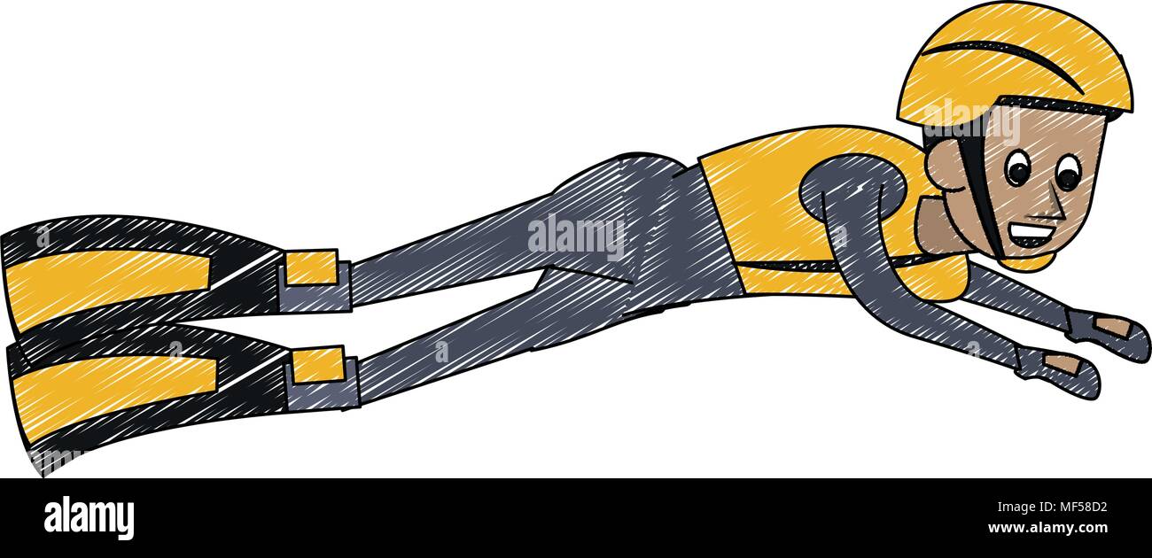 Freediving Water sport Stock Vector Image & Art - Alamy