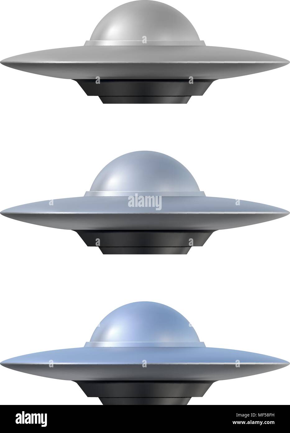 Flying disc vector ufo Stock Vector Images - Alamy