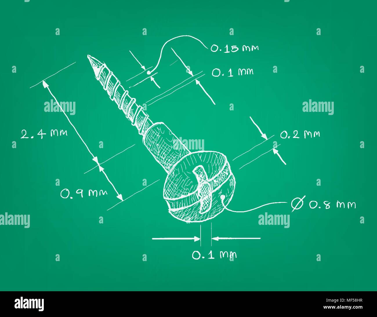 Machinery nut tapping machine Stock Vector Images - Alamy