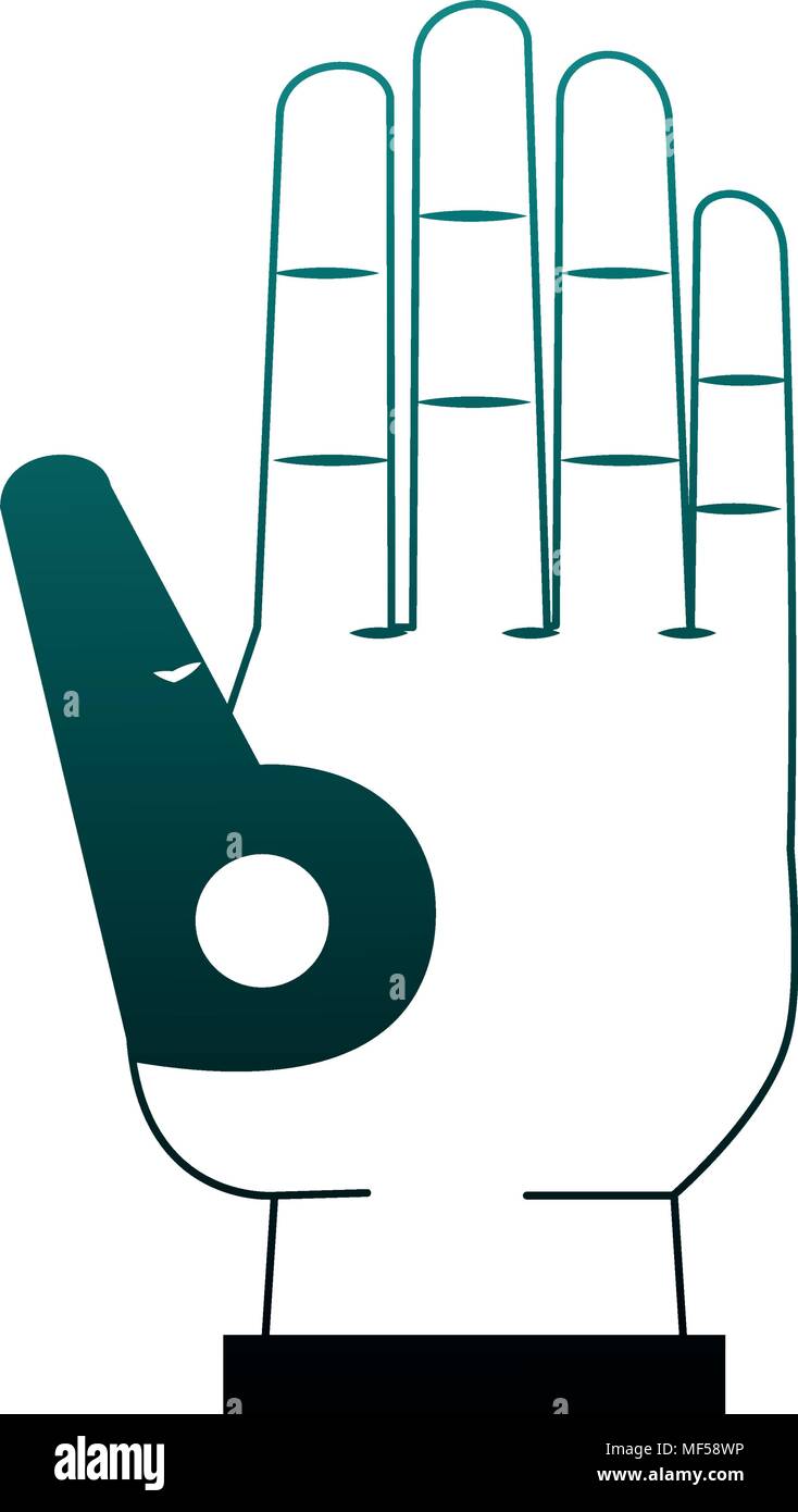 Bionic hand Stock Vector Images - Alamy