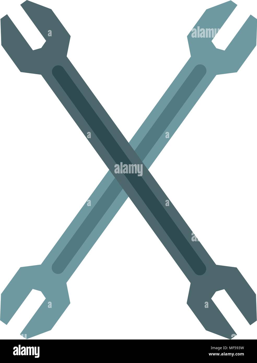 Tools crossed symbol Stock Vector Image & Art - Alamy
