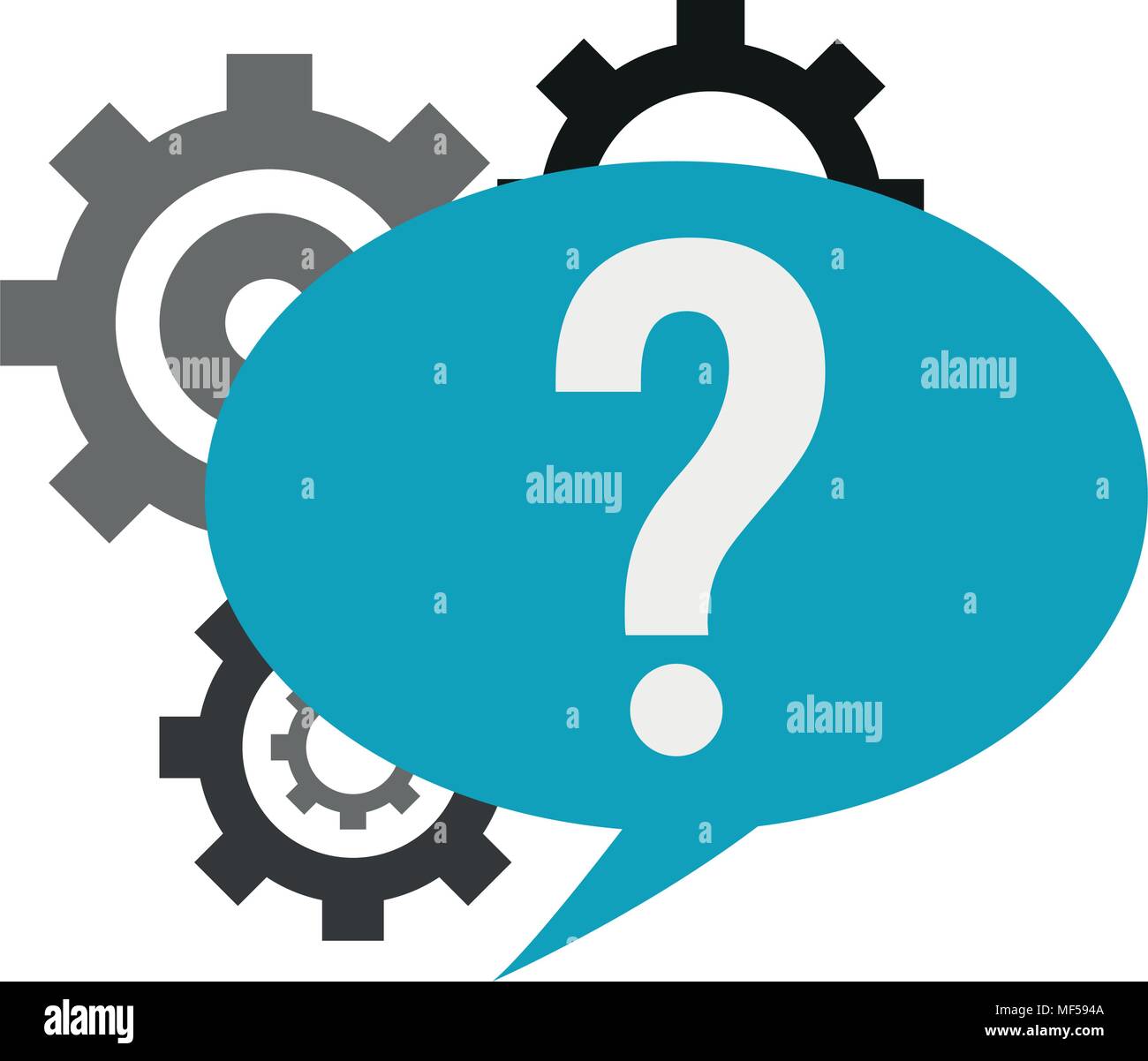 Chat Support service symbol Stock Vector Image & Art - Alamy