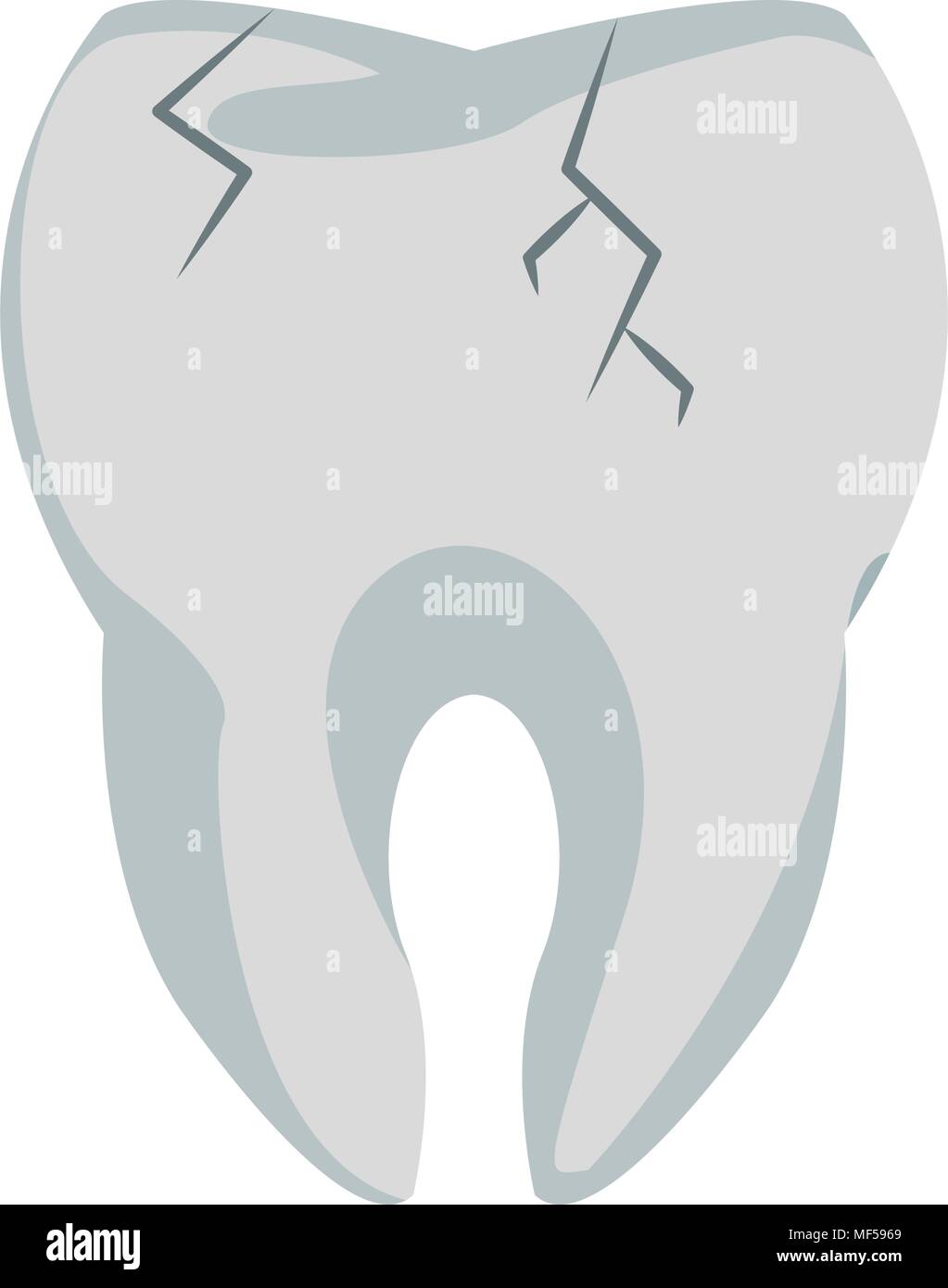 Tooth broken cartoon Stock Vector Image & Art - Alamy