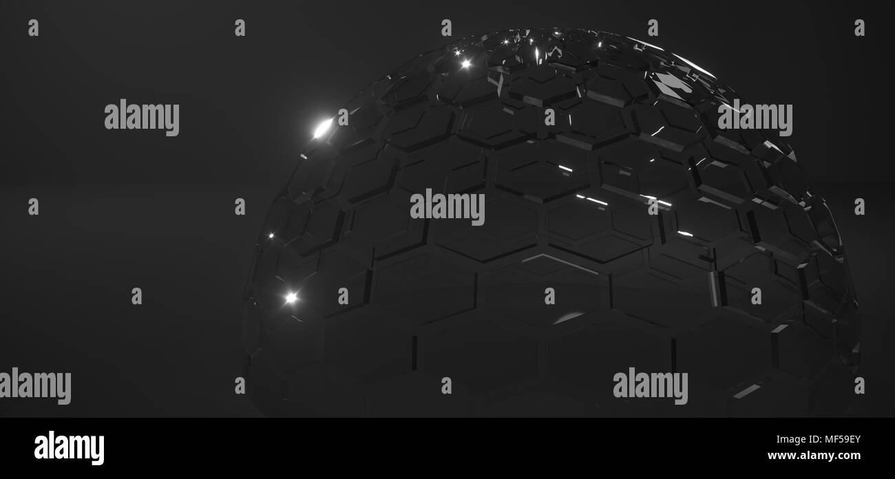 Hexagon crystal hi-res stock photography and images - Alamy