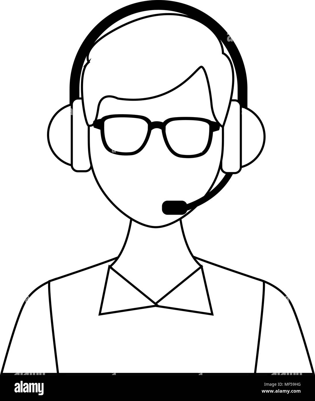 Black man on his phone smiling Stock Vector Images - Alamy