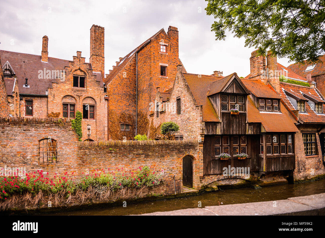 Historic Centre of Bruges, Belgium. part of the UNESCO World Heritage ...