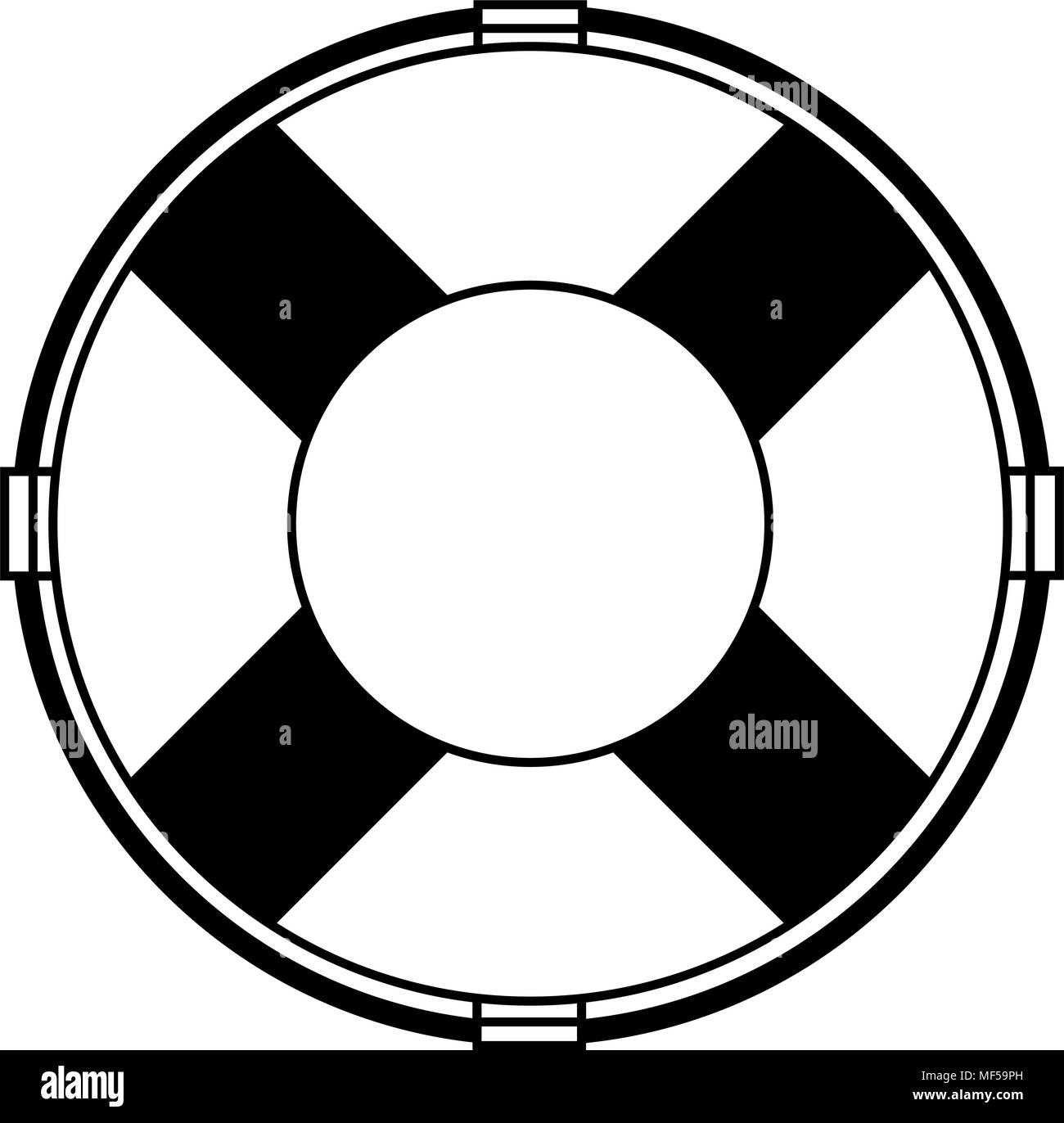 Lifebuoy saver ring on Stock Vector Images - Alamy