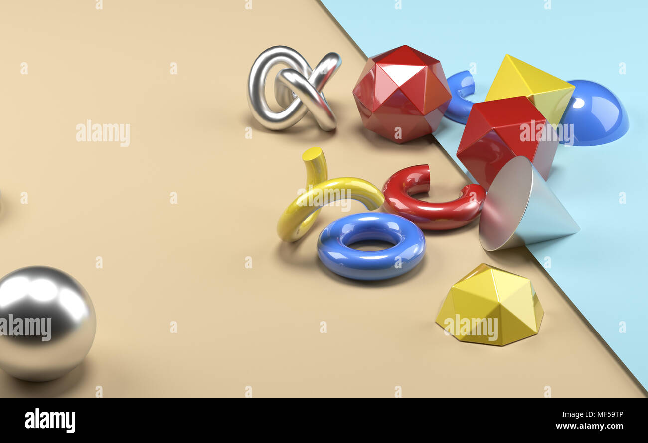 Geometric objects hi-res stock photography and images - Alamy