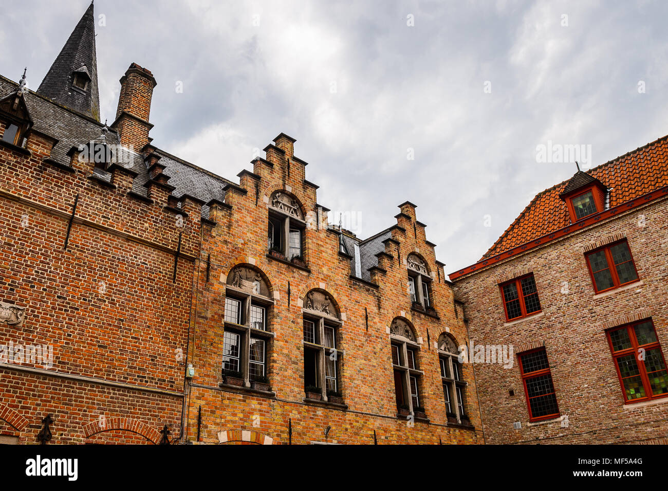 Historic Centre of Bruges, Belgium. part of the UNESCO World Heritage ...