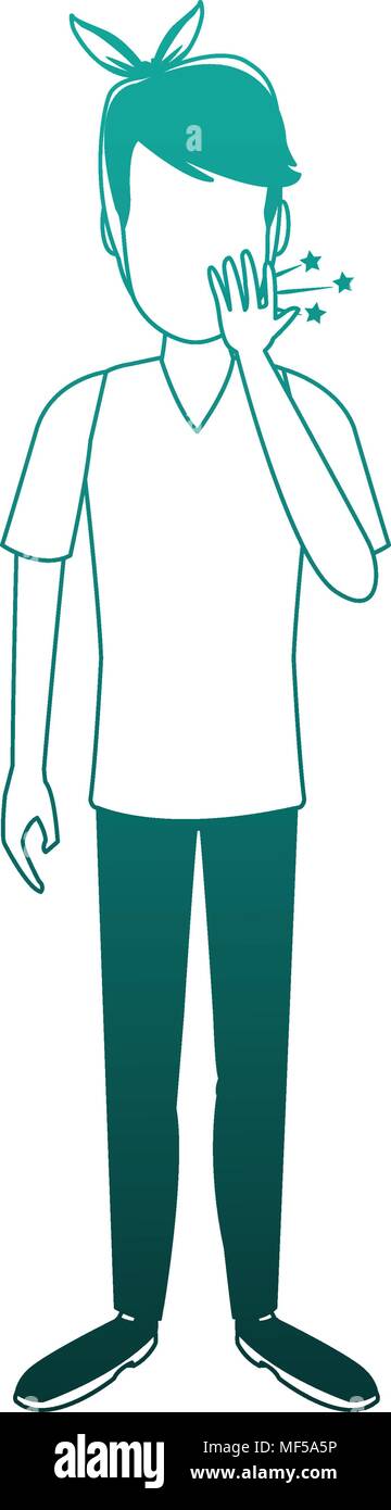 Tooth broken cartoon on Stock Vector Images - Alamy