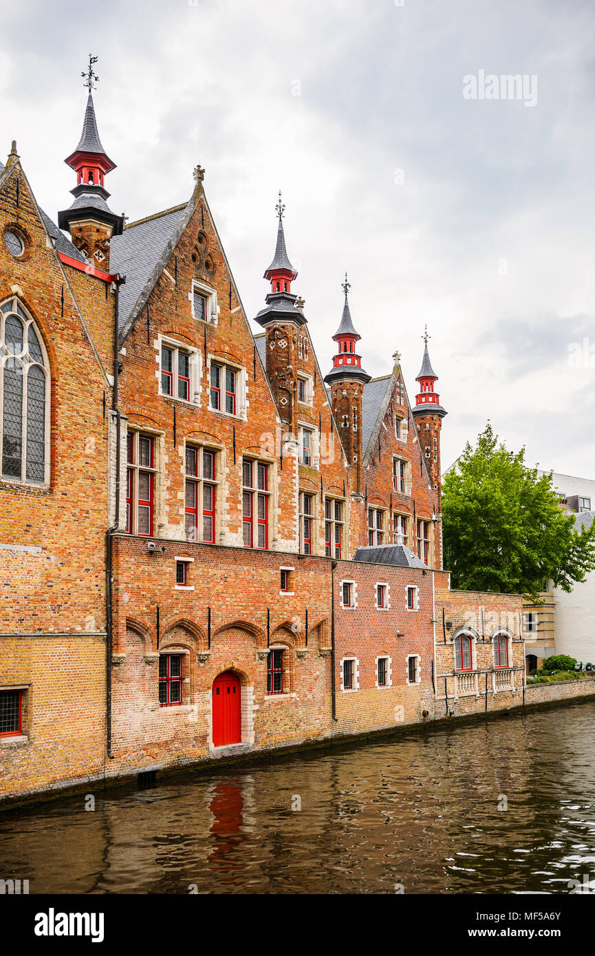 Historic Centre of Bruges, Belgium. part of the UNESCO World Heritage ...