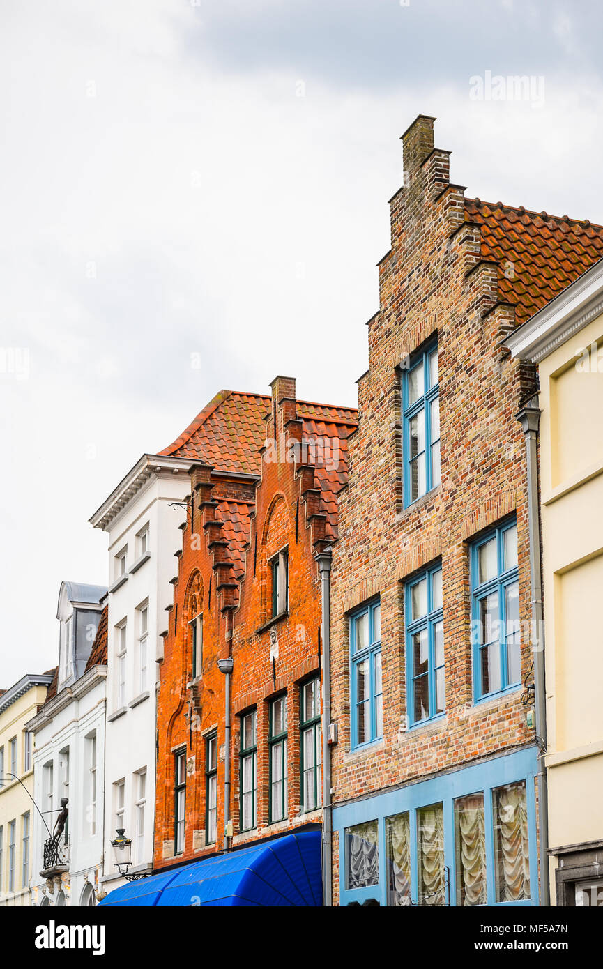 Historic Centre of Bruges, Belgium. part of the UNESCO World Heritage ...