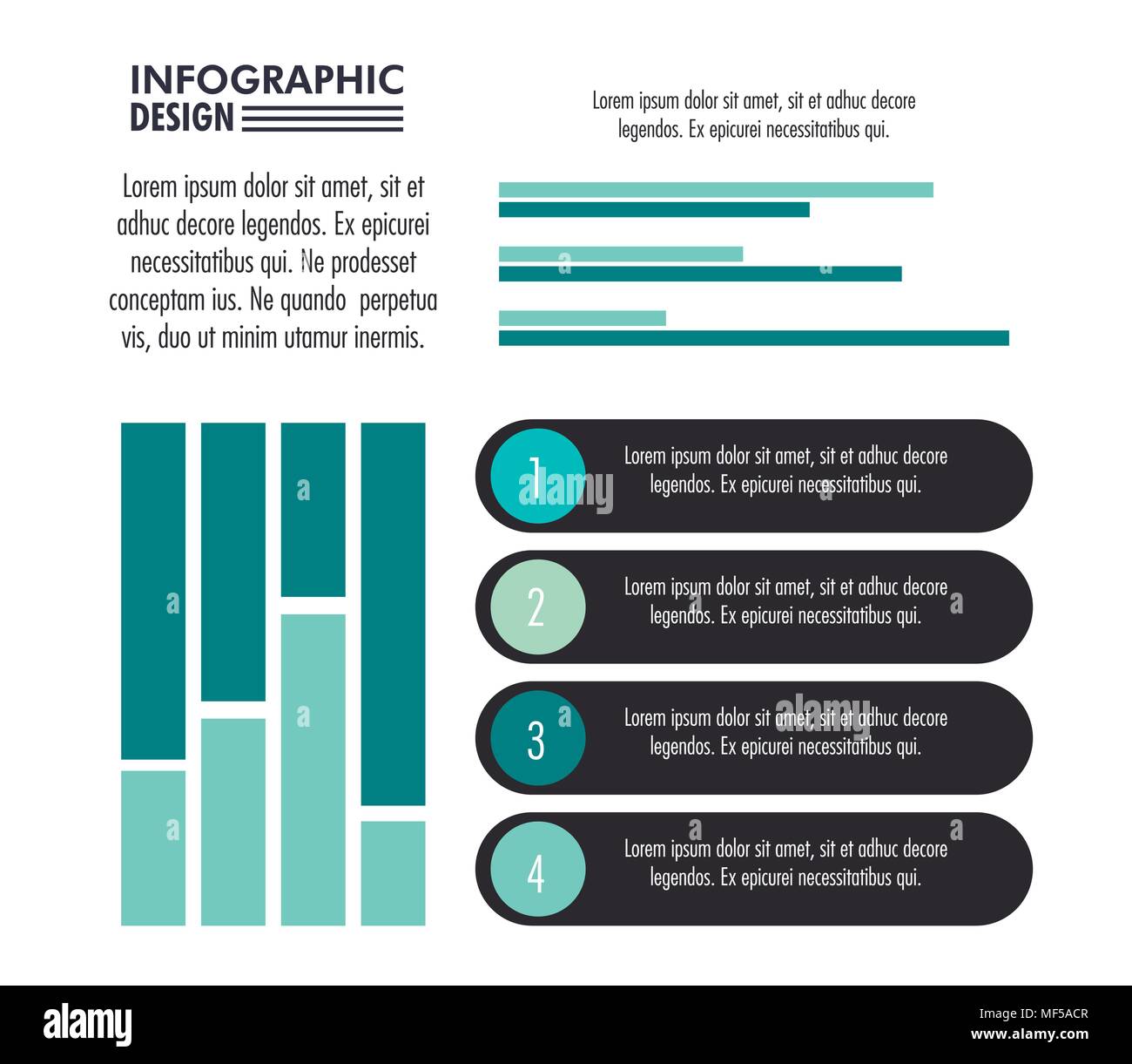 Infographic with statistics design Stock Vector Image & Art - Alamy