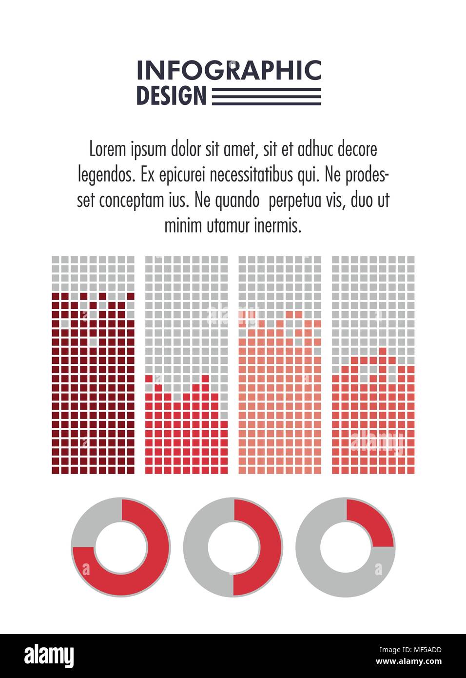 Infographic with statistics design Stock Vector Image & Art - Alamy