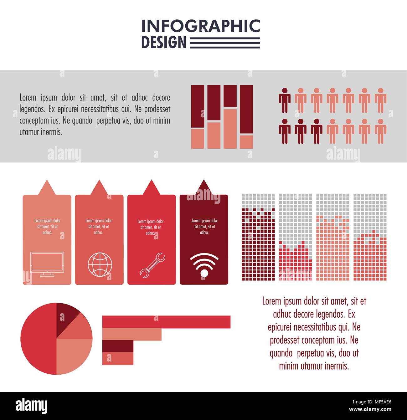 Infographic with statistics design Stock Vector Image & Art - Alamy
