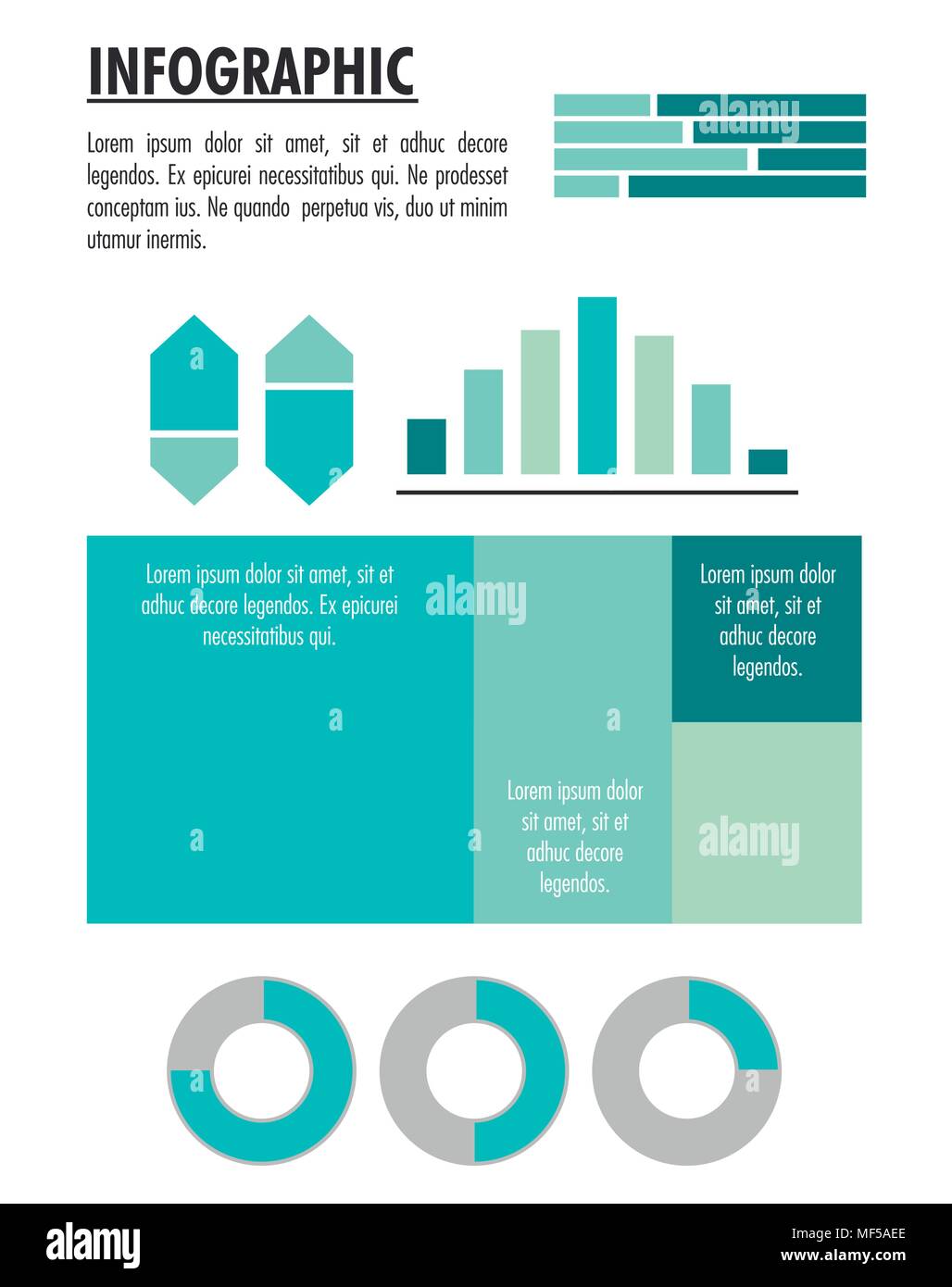 Infographic with statistics design Stock Vector Image & Art - Alamy