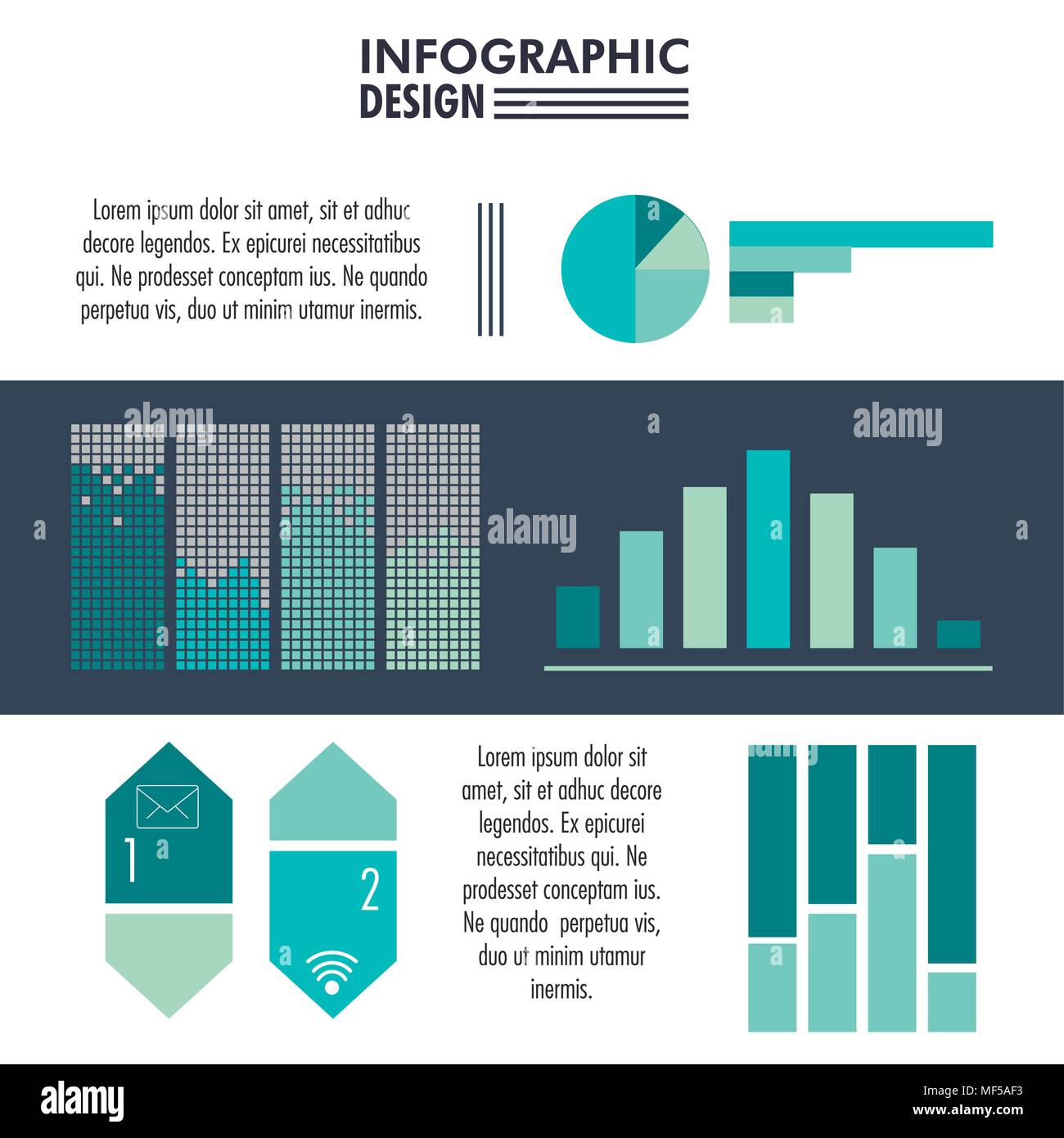 Infographic with statistics design Stock Vector Image & Art - Alamy