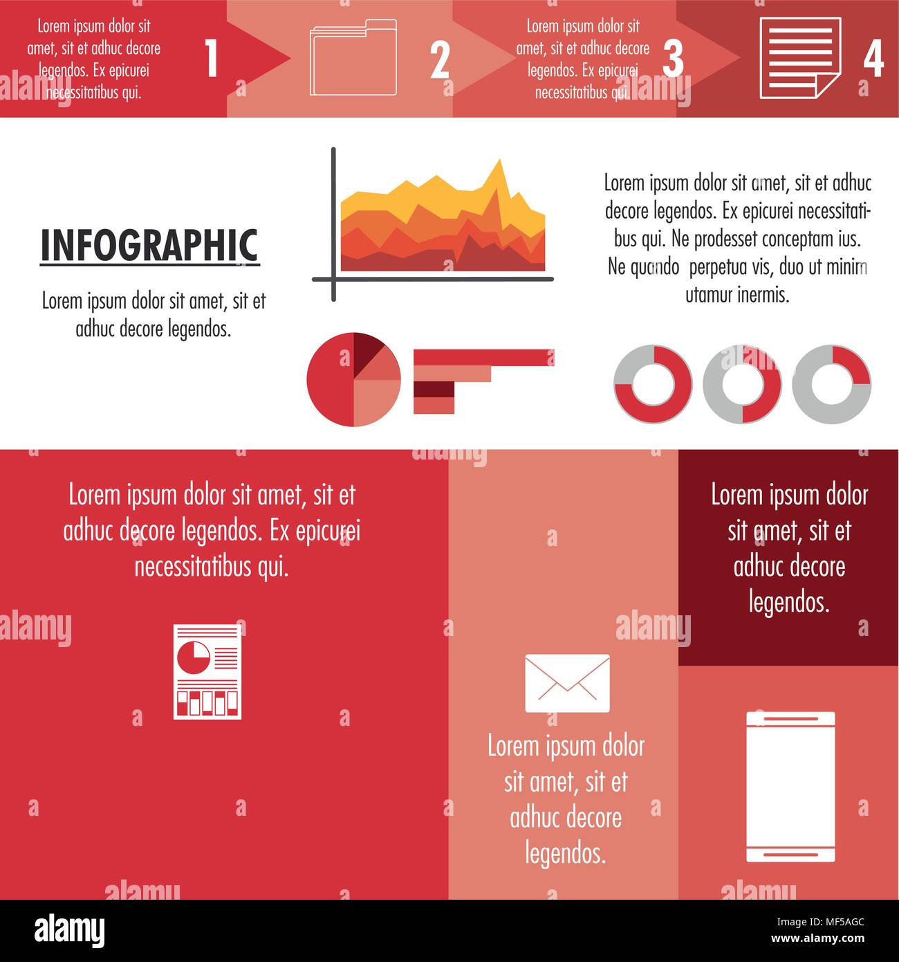 Infographic with statistics design Stock Vector Image & Art - Alamy