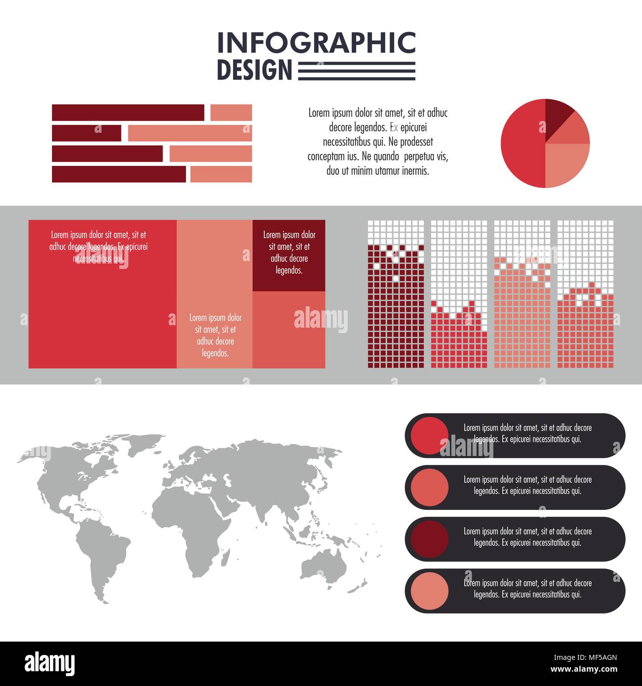 Infographic with statistics design Stock Vector Image & Art - Alamy