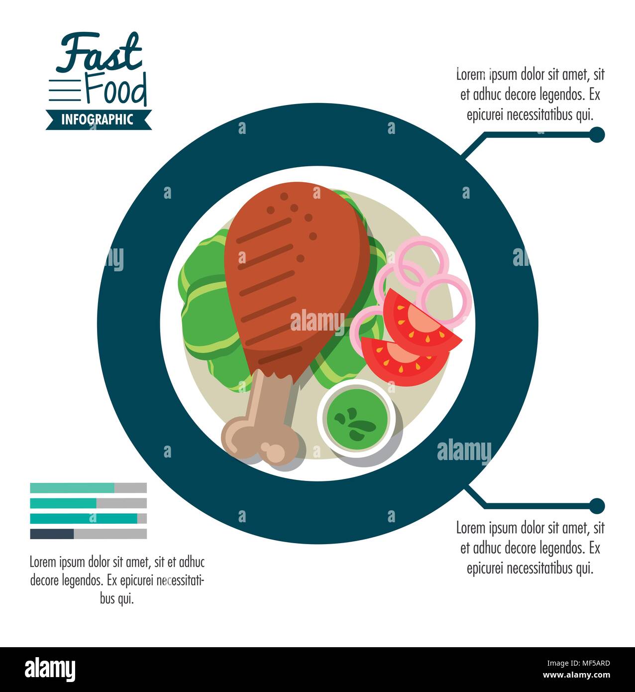 Healthy food infographic Stock Vector Image & Art - Alamy