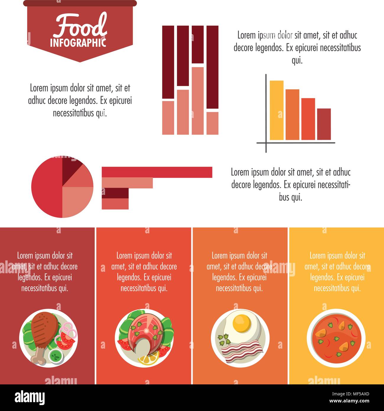 Healthy food infographic Stock Vector Image & Art - Alamy