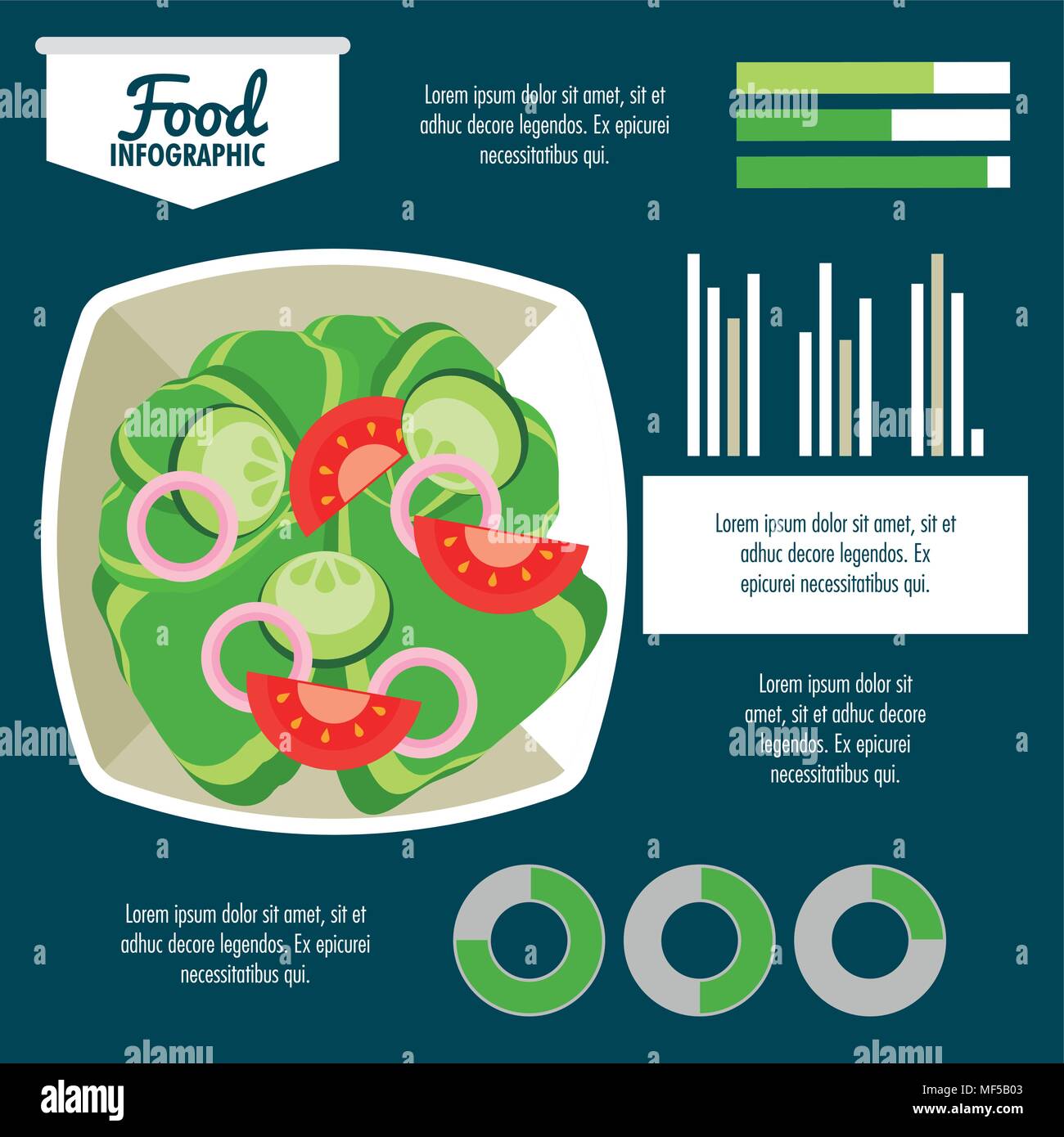 Healthy food infographic Stock Vector Image & Art - Alamy
