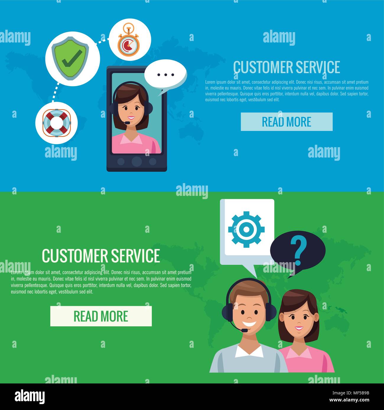 Customer service infographic Stock Vector Image & Art - Alamy